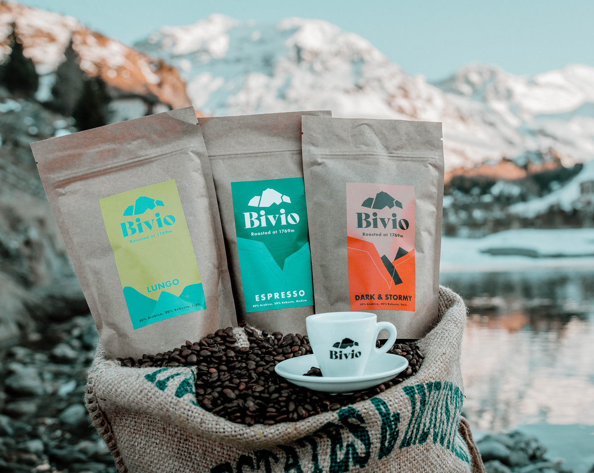Geschenk-Set / Kennenlern-Paket – Bivio - Roasted at 1769m